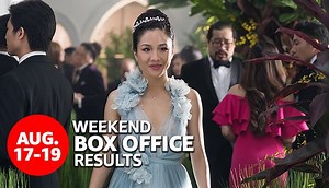 'Crazy Rich Asians' topped the weekend box office while 'Mile 22' fell short of expectations. Here's a rundown of the top performers at the domestic box office for the weekend of August 17 to 19. | IMDb