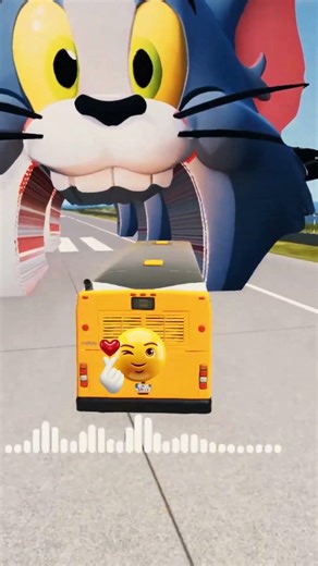 Big and Small Car vs SHrek vsTom - BeamNG.Drive ❤️ #automobile #coffindance #gta