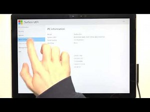 Microsoft Surface Pro 5 - How to Enable or Disable Alternate Boot Sequence? | Flexible Boot Options