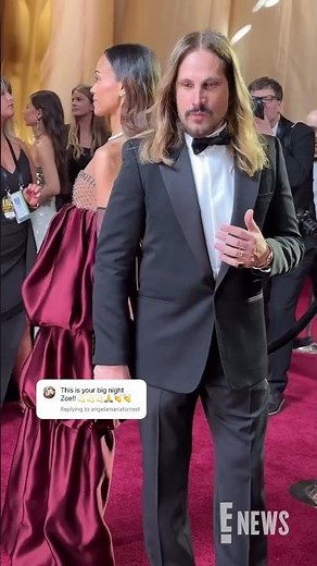 Zoe Saldaña and Marco Perego-Saldaña made the #Oscars their date night. ❤️ #AwardsSeason