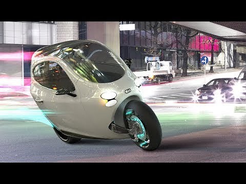 Self-balancing Motorcycle of The Future By Lit Motors || Lit Motors C1 Most Unique Amazing Bike
