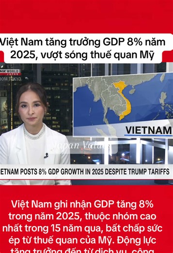 Việt Nam Dự Báo Tăng Trưởng GDP 8% Năm 2025
