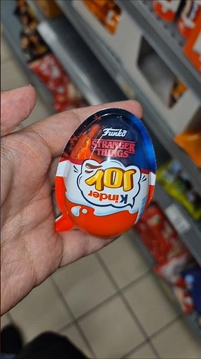 HOW TO check the CODES on Funko Stranger Things Kinder Joy eggs? #shorts