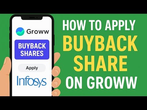 How to Apply Share Buyback on Groww App | Step-by-Step Guide (2025)