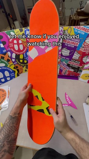 Creative Ways to Use Skateboard Stickers: Floor Decals Art