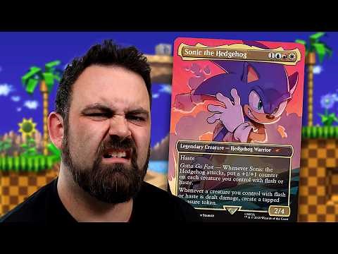 Sonic The Hedgehog Comes to MTG - Secret Lair Reveal