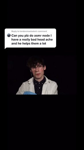 Reply to @londonmaelaska asmr node #asmr #asmrroleplay #asmr_tingles #foryoupage #fyp #asmrvideo #sleep