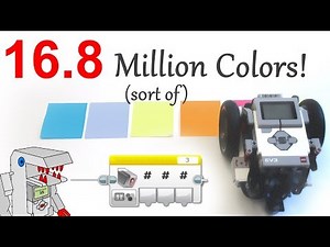 Program the EV3 Color Sensor to Detect 16.8 Million Colors (Sort Of) - RGB Color Sensor