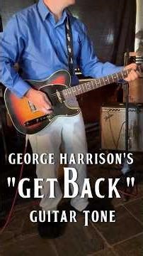 George Harrison's "Get Back" Guitar Tone #fender #getback #guitartone #beatles