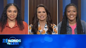 6K views · 64 reactions | High stakes, low words—can they rise to the challenge? Catch up on yesterday’s nail-biting FINAL round of #25WordsorLess where our contestants play for the grand prize of $10,000! PLUS, they're also playing for a 25 Words or Less SUPERFAN who will get $1,000 if the team wins! Good luck, everyone! | 25 Words or Less | Facebook