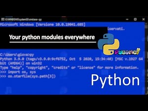 Use your Python script everywhere with .pth files