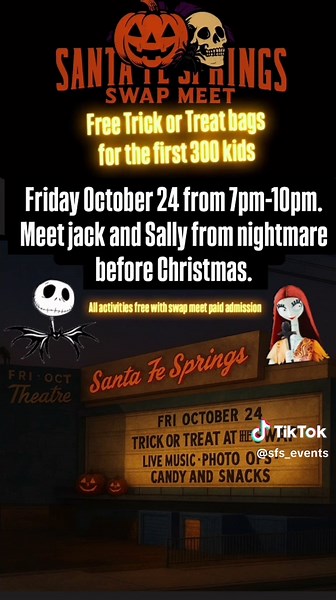 Trick-or-Treat Halloween Event at the Swap Meet