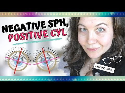 POSITIVE CYL CORRECTION IN GLASSES | Negative SPH but positive CYL | Convert plus cyl to minus cyl