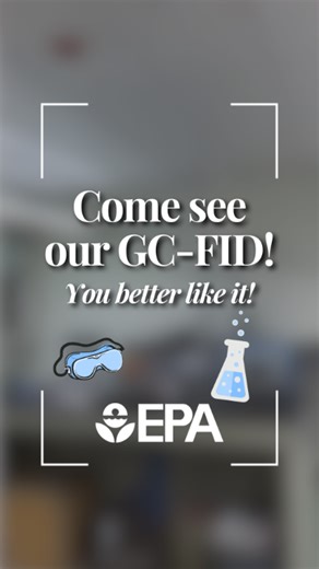 Our Region 8 Scientists are showing off their GC-FID or Gas Chromatograph-Flame Ionization Detector and you better like it! 🔥😤🔬 | U.S. EPA Mountains and Plains Region