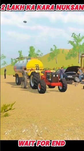 2 lakh ka 😄 kara nuksan 😅 Indian vehicles 😫 simulator 3D #ashishgamezone
