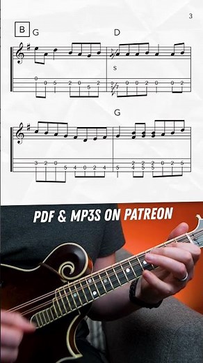 "Sally Ann" Mandolin Lesson #shorts