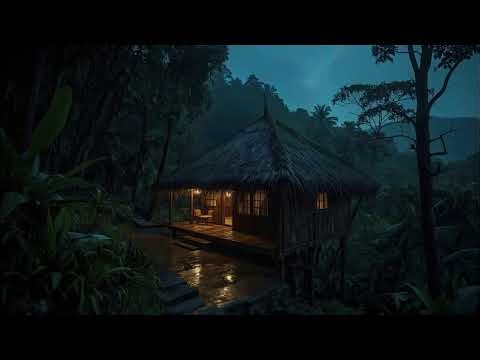 Deep Forest Rain Sounds 🌲 | Calm Night Rain for Relaxation & Meditation