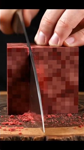 Crunchy Minecraft Netherrack ASMR 🟥 Hypnotic Infinite Slice (No Talking) #minecraftasmr #satisfying