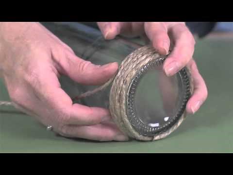 How To: Create Cord Wrapped Bottles