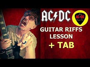 AC/DC – C.O.D Guitar Lesson + TAB | Slow Versions