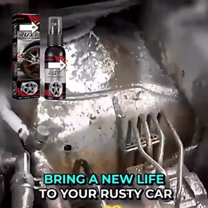 RJDJ Multi-Powerful Automotive Rust Remover, Multifunctional Metal Rust Remover, Car Rust Removal Spray, Iron Powder Remover, Rust Protection Spray for Metal (30ML-5PC)