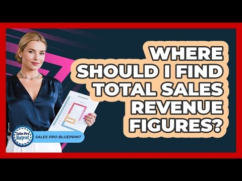 Where Should I Find Total Sales Revenue Figures?
