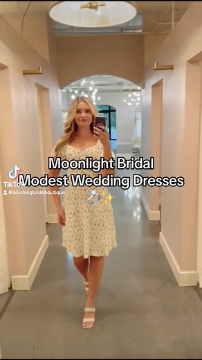88K views · 793 reactions | 1,2,3, 4 or 5?! 懶 Sharing 5 of our favorite Moonlight Bridal Wedding Dresses that are exclusively available NOW at our Salt Lake City, Utah location for our more #modestbrides! #utahbrides, run, don't walk, to book your Private Appointment to be introduced to your dream wedding dress by calling (385)-220-2722 today  #weddingdress #weddinginspiration #modestweddingdress Moonlight Bridal | The Blushing Bride Boutique | Facebook