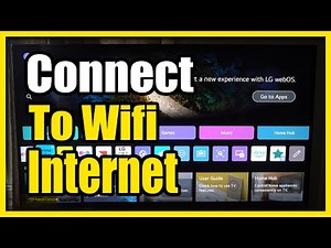 How to Connect to your Wifi Internet on LG TV (Settings Tutorial)