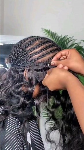 Como poner extensiones cosidas #extensiones #extensionesdecabello #retoshorts30 #pasoapaso