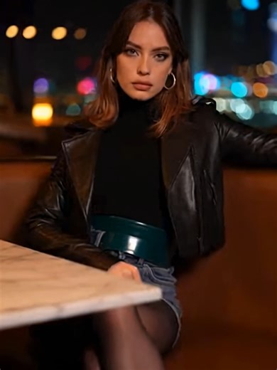 Stylish Night-Out Lookbook with Leather Jacket