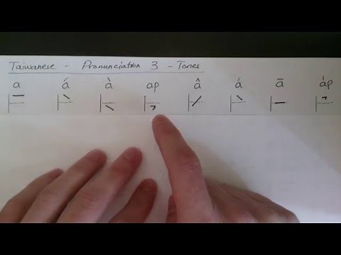 Taiwanese - Pronunciation 3 - Tones