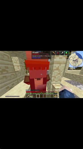 My most dramatic reaction to a creeper #minecraft #gaming