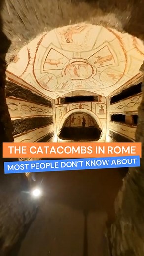 To know how to visit comment below with CATACOMBS and we’ll send you the details 😉 Are you going to visit the catacombs when in Rome? Have you ever been? Tell us! ⤵️ #rome #rometours #rometravel #romeguide #hiddengems #catacombs | LVG Rome