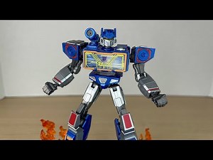 Blokees Transformers One Classic Class Soundwave Action Figure Model Kit Review