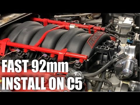 FAST 92mm Intake Install on C5