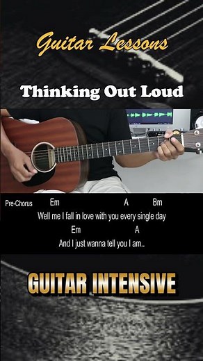 Thinking Out Loud - Ed Sheeran | EASY Chords & Strumming Pattern - Guitar Lessons for Beginners
