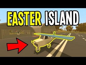 Unturned - Airport and Airplanes! (Easter Island Map - Part 2)