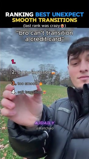 Ranking Best Unexpected Smooth Transitions🔥