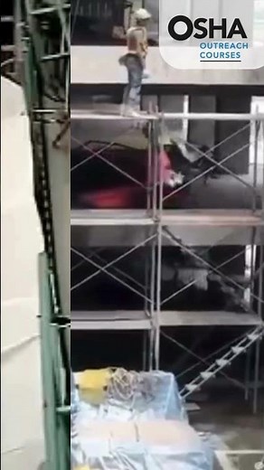 Fall Accident Hazard | Safety Harness | OSHA Fatal Four | #workplacesafety #constructionsafety