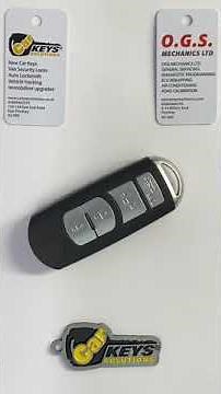 Mazda 6 key battery replacement