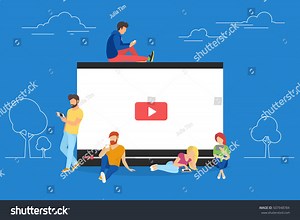 27 Big Live Streaming On Pc Stock Vectors and Vector Art | Shutterstock