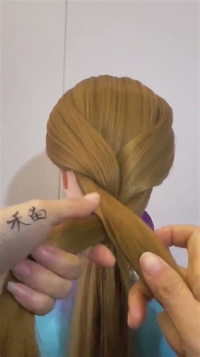 Everyday Elegant Bun with Hair Stick#song #lifeisbutadream #song