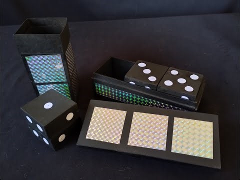 "Magical dice" magic trick revealed. Easy instruction how to make this clever magic trick.