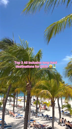 If you're looking for an All Inclusive long-haul holiday this year, make it a trip to one of these 3 spots☝️ #longhaul #holiday #travel #topdestination #allinclusive