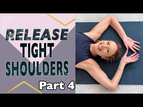 10 Minute Release Tight Shoulder Yoga Flow | Overhead Arm Mobility & Strength