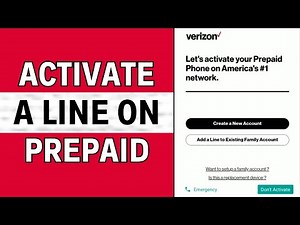 How to Activate a Line on Verizon Prepaid