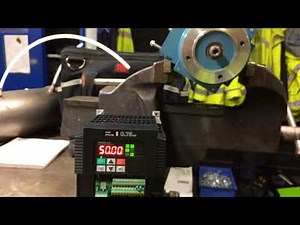 How to start 3 Phase motor using Hitachi WJ200