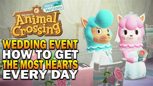 Get All Wedding Items & Maximize Hearts in ACNH | New Horizons Update