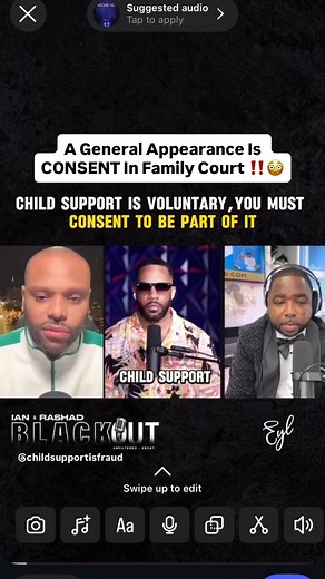 Have you unknowingly CONSENTED to participate in the Child Support Program? @themasterinvestor @rashadbilal @earnyourleisure #childsupportisfraud | TJ Tillman