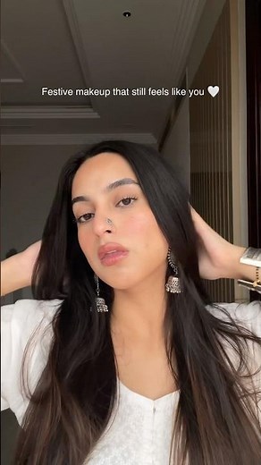 #cleangirl #cleangirlmakeup #makeup #softglamlook #makeupshorts #festivemakeup #diwalimakeup #grwm